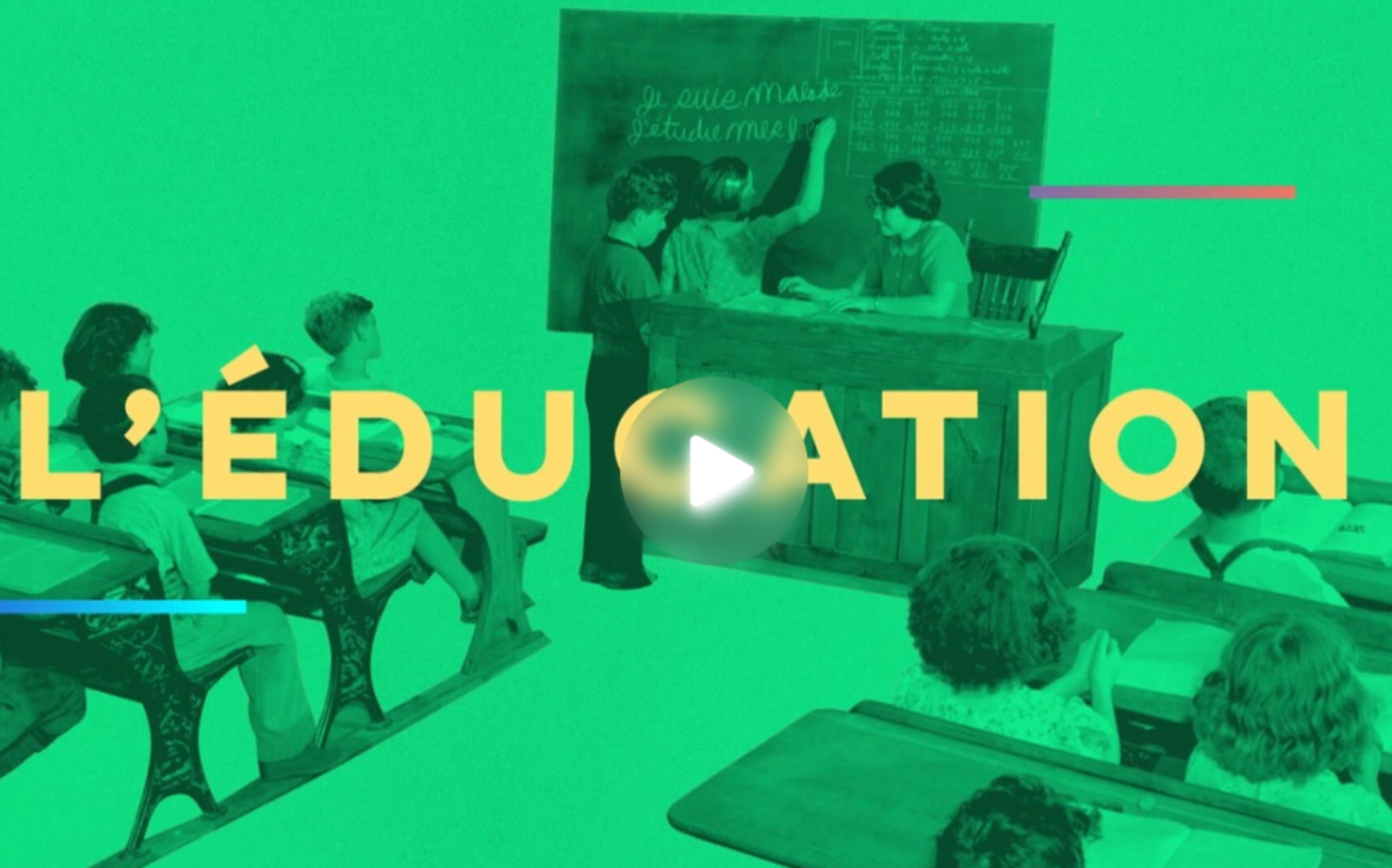 L'évolution de l'école – Classe culturelle